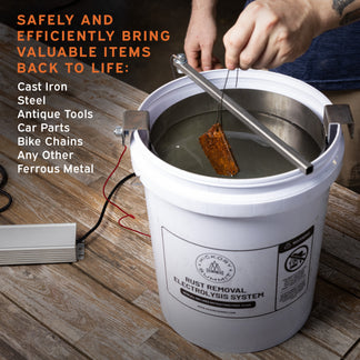 Rust Removal Electrolysis System – Hickory Summit
