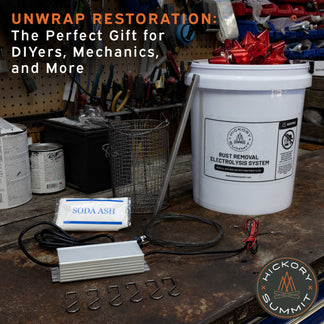 Rust Removal Electrolysis System – Hickory Summit